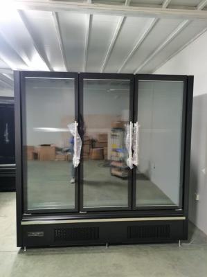China Supermarket Upright Glass Door Freezer with 5 Layers Shelves and Anti Fog Glass ELF187GF for sale