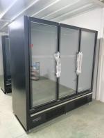 China Supermarket Upright Glass Door Freezer with 5 Layers Shelves and Anti Fog Glass ELF187GF for sale