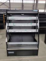 China Compact Open Display Fridge R290 Plug-in Fan Cooling with Adjustable Shelves SEMI94 for sale