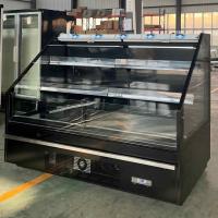 China PHEA 187SVP 3‑Tier Refrigerated Deli Merchandiser With Plexiglass Front Riser for sale