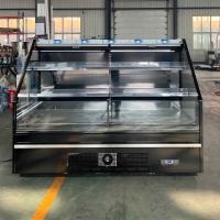 China PHEA 187SVP 3‑Tier Refrigerated Deli Merchandiser With Plexiglass Front Riser for sale