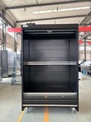 China Supermarket Open Display Fridge with Adjustable Shelving LED Lighting and Remote Condensing Unit for sale