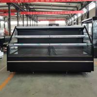 China PHEA 2500mm Large Semi‑Vertical Deli Refrigerated Display Merchandiser for sale
