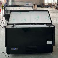 China THEA 1250mm Small‑Footprint Curved Glass Serve‑Over Refrigerated Deli Showcase for sale