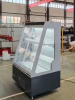 China Compact Multideck Display Fridge with Anti-fog Glass Doors and LED Lighting SEMI94GD for sale