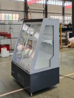China Compact Multideck Display Fridge with Anti-fog Glass Doors and LED Lighting SEMI94GD for sale