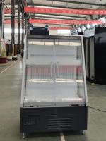 China Compact Multideck Display Fridge with Anti-fog Glass Doors and LED Lighting SEMI94GD for sale