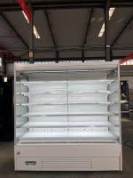 China Supermarket Open Display Fridge with Adjustable Shelving And LED Lighting-Smart series for sale