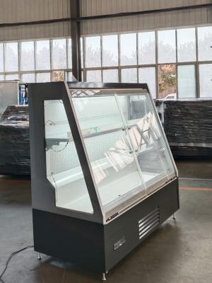 China Supermarket Multideck Display Fridge with LED Shelves and Anti Fog Glass Doors SEMI150GD for sale