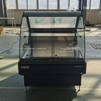 China NARO 1000mm Small Deli Chiller Counter With Lift‑Up Curved Glass & LED Light for sale