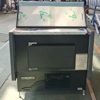 China NARO 1000mm Small Deli Chiller Counter With Lift‑Up Curved Glass & LED Light for sale