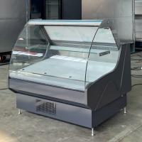 China NARO 1300mm Commercial Deli Refrigerated Counter With Second Inner Glass Shelf for sale
