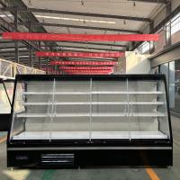 China Commercial Multideck Display Fridge with Wide Glass Door and Lights SEMI250GD for sale