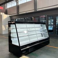 China Commercial Multideck Display Fridge with Wide Glass Door and Lights SEMI250GD for sale