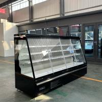 China Commercial Multideck Display Fridge with Wide Glass Door and Lights SEMI250GD for sale