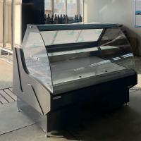 China NARO 1500mm Serve‑Over Butcher Display Fridge With Integrated Back Storage Unit for sale