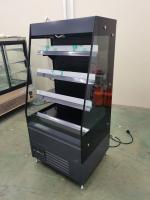 China Compact Open Display Fridge With Narrow Footprint And LED Shelf Lighting IDEA70 for sale