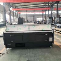China NARO 2500mm Hypermarket‑Grade Deli Chiller Counter With Double Inner Glass Shelves for sale