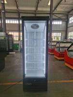 China Compact Upright Glass Door Freezer with Triple Glazing and Vertical LED MAXIMA1DF for sale