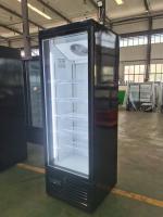 China Compact Upright Glass Door Freezer with Triple Glazing and Vertical LED MAXIMA1DF for sale