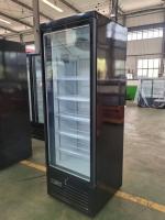 China Compact Upright Glass Door Freezer with Triple Glazing and Vertical LED MAXIMA1DF for sale