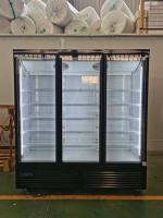 China Supermarket Upright Glass Door Freezer with Wide Triple Glazed Frontage MAXIMA3DF for sale