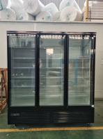 China Supermarket Upright Glass Door Freezer with Wide Triple Glazed Frontage MAXIMA3DF for sale