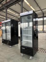 China ETL Certified Upright Glass Door Freezer with Inverter R290 Cooling KBGDM27F for sale