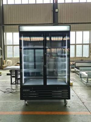 China ETL Certified Upright Glass Door Fridge R290 Energy Saving Low-E Glass KBGDM54R for sale