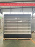 China Retail Open Front Refrigerated Showcase with Large Capacity Shelves and Built in LED Lighting for Better Goods Presentation for sale