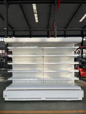 China Grocery Open Refrigerated Display Cabinet for Retail Shop with Extended Shelves and Energy Saving LED Lights to Showcase Products for sale