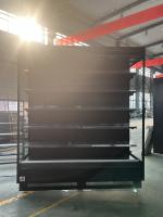 China Shop Open Front Cooling Display Fridge for Convenience Store with Deep Storage Shelves and Interior LED Lighting to Improve Merchandise Display for sale