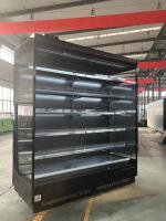 China Shop Open Front Cooling Display Fridge for Convenience Store with Deep Storage Shelves and Interior LED Lighting to Improve Merchandise Display for sale
