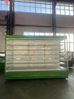 China Grocery Open Air Display Cooler for Convenience Shop with Large Capacity Shelves and Built in LED Lighting to Improve Goods Presentation for sale