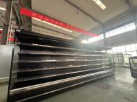 China Supermarket Open Display Refrigerator for Food Retail with Extended Storage Racks and Bright Interior LED Lights to Attract Customer Attention for sale