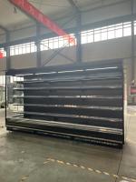China Convenience Store Open Display Cooler for Ready to Eat Food with Adjustable Deep Shelves and Inner LED Lights to Lift Product Visibility for sale