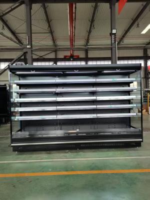 China Convenience Mart Open Front Refrigerated Cabinet for Beverage Retail with Wide Shelf Space and Internal LED Lights to Showcase Items Clearly for sale