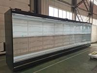 China Grocery Retail Open Air Chiller for Corner Shop with Adjustable Large Shelves and Inbuilt LED Illumination to Attract Customer Attention for sale