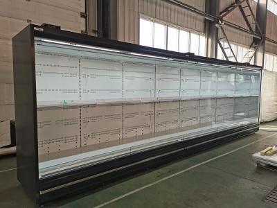 China Grocery Retail Open Air Chiller for Corner Shop with Adjustable Large Shelves and Inbuilt LED Illumination to Attract Customer Attention for sale