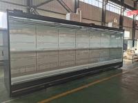 China Retail Open Front Refrigerated Showcase for Grocery Store with Deep Storage Racks and Built in LED Lighting to Improve Goods Presentation for sale