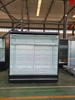 China Grocery Open Air Refrigerated Display Cabinet for Convenience Store with Spacious Shelves and Inner LED Illumination for Better Product Display for sale