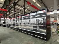 China GAEAECO Convenience Store Open Display Fridge for Beverage Merchandising with Sturdy Storage Racks and Built in LED Lights to Showcase Products for sale