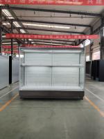 China GAEAECO Food Retail Open Front Display Chiller for Mini Mart with Wide Storage Shelving and Integrated LED Lights to Enhance Product Presentation for sale