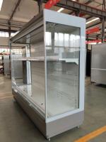 China GAEAECO Food Retail Open Front Display Chiller for Mini Mart with Wide Storage Shelving and Integrated LED Lights to Enhance Product Presentation for sale
