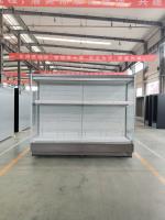 China GAEAECO Food Retail Open Front Display Chiller for Mini Mart with Wide Storage Shelving and Integrated LED Lights to Enhance Product Presentation for sale