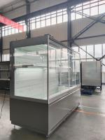 China GAEAECO Mart Open Air Refrigerated Display Fridge for Packaged Foods with Heavy Duty Racks and Embedded LED Lighting to Display Items Clearly for sale