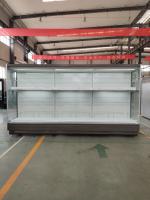 China GAEAECO Cafe Open Front Refrigerated Showcase for Drinks with Ample Storage Shelves and Built in LED Illumination to Promote Product Visibility for sale