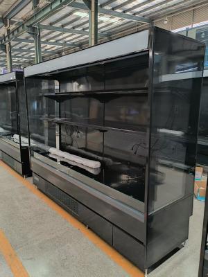 China SMART 2500mm Self-Contained Multideck Display Refrigerator – 740mm Depth, 5 Shelves, LED, SAIWEI EC Fan for sale