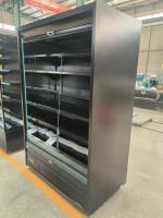 China ELF Self Contained Multideck Freezer Display Cabinet With Glass Door – 900mm Depth, 6 Shelves, Front LED, Low E Anti-Fog Glass for sale