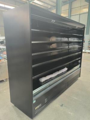 China ELF Vertical Glass Door Multideck Freezer Merchandiser – 840mm Depth, 5 Adjustable Shelves, Built-in LED, Triple Layer Anti-Fog Glass for sale